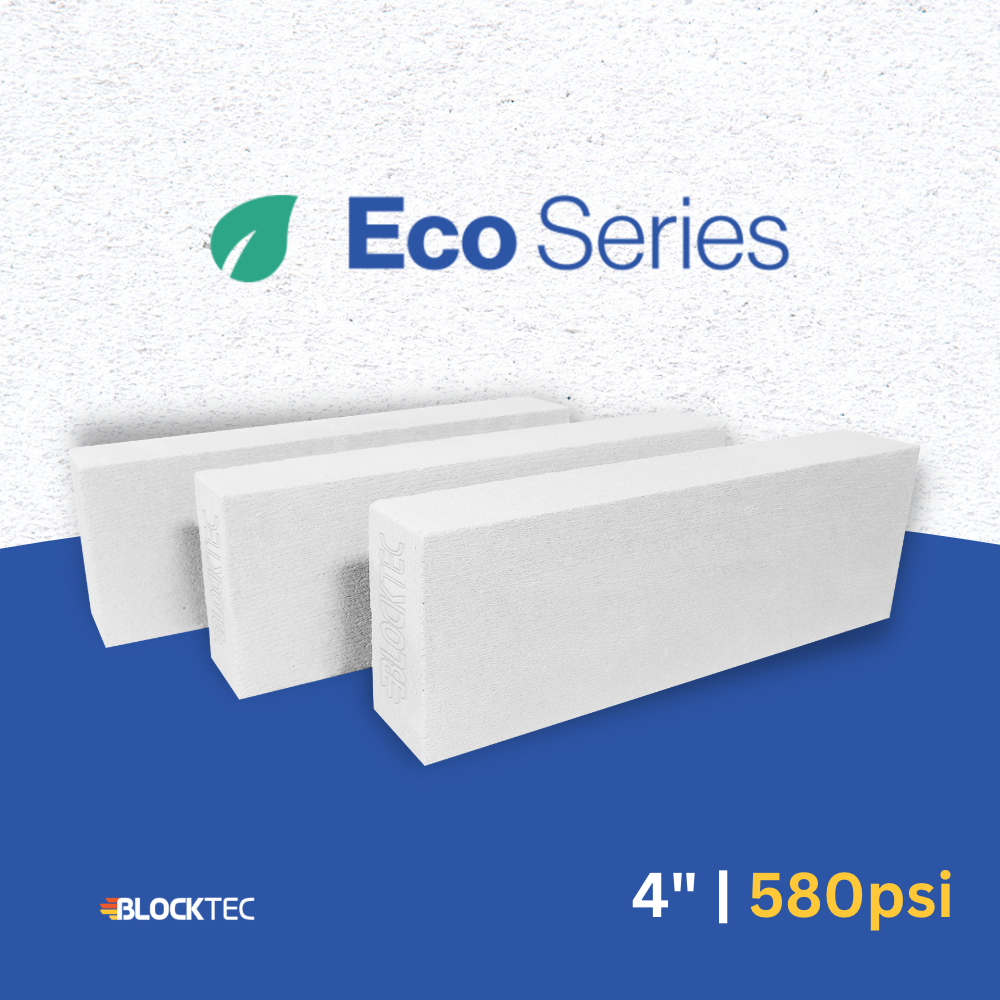 600x200x100 - 4"AAC Blocks Eco Series | Blocktec