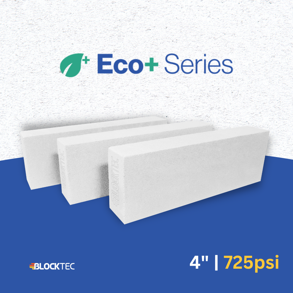 600x200x100 - 4"AAC Eco+ Series | Blocktec